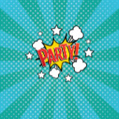 Comic Book PARTY! Invitation | Zazzle