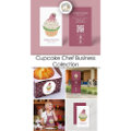 Cupcake Bakery Pastry Chef QR Code Business Card | Zazzle