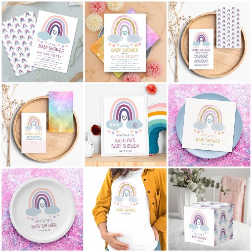 Cute Little Rainbow Pacifier | Zazzle