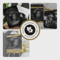 Elegant and Minimal Gold Photo Graduation Classic Round Sticker | Zazzle