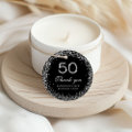 Elegant Silver Diamonds 50th Birthday Welcome Sign | Zazzle