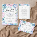 Watercolor Floral & Rustic Wood Farmhouse Wedding Table Number | Zazzle