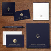 Square Legal Justice Scale Logo Business Card | Zazzle