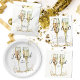 Budget Elegant Let’s Toast New Year Party Flyer | Zazzle