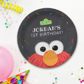 Sesame Street | Elmo Confetti Birthday Invitation | Zazzle