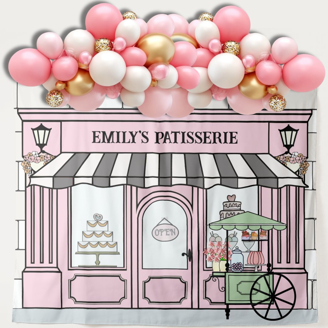 French Parisian theme Birthday photo frame poster | Zazzle