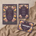 Fantasy Enchanted Garden Wedding Seating Chart | Zazzle