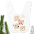 Introducing My First Merry Christmas Baby Birth Holiday Card | Zazzle