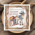 First RODEO | Boy Cowboy 1st Birthday Invitation | Zazzle
