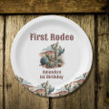 First Rodeo Western 1st Birthday Thank You Card | Zazzle