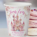 Four Ever A Princess Pink Girl 4th Birthday Party Invitation | Zazzle