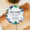 Geology Birthday Rocks Dig Party Paper Plates | Zazzle