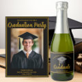 Gold Black Graduation Congratulations Graduate Cake Topper | Zazzle