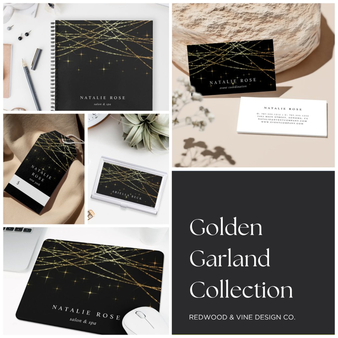 Golden Garland Pricing & Services Flyer | Zazzle