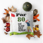 80th Birthday Anniversary to golfer with golf ball Card | Zazzle