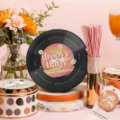 Vinyl Record Baby Shower Paper Plates | Zazzle