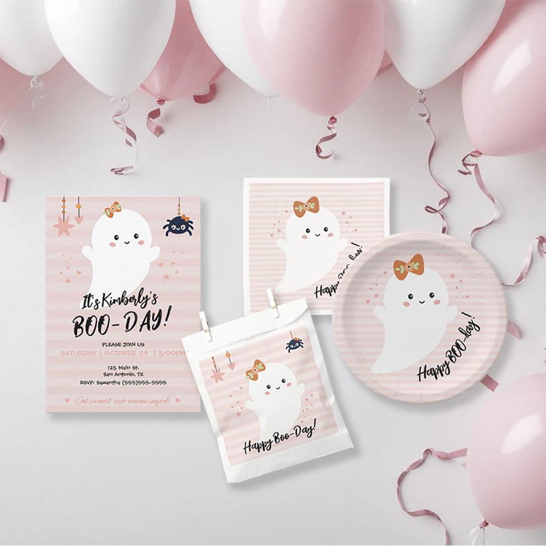 Happy BOO Day Halloween Birthday Classic Round Sticker | Zazzle