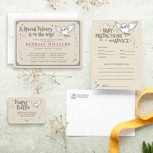 Harry Potter | Hedwig - Thank You Invitation | Zazzle