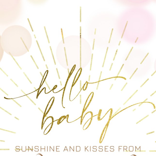 hello baby backdrop