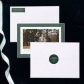 Classic herringbone tweed green Christmas holiday Wrapping Paper | Zazzle