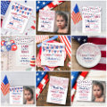 Land Of The Three! 4th Of July 3rd Birthday Party Garden Flag | Zazzle