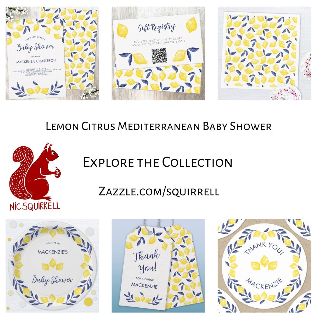 Watercolor Lemon Pattern Citrus Wrapping Paper Sheets | Zazzle