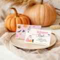 Little Boo is almost Due pink girl baby shower Invitation | Zazzle