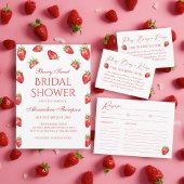 Berry In Love, Berry Sweet Bridal Shower Invitation | Zazzle