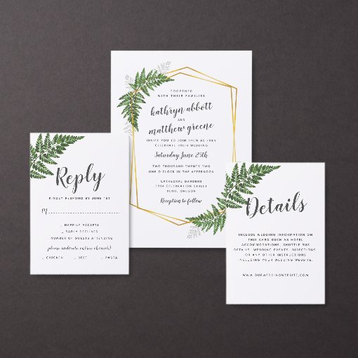 Lush Fern Tropical Botanical Wedding Welcome Sign | Zazzle