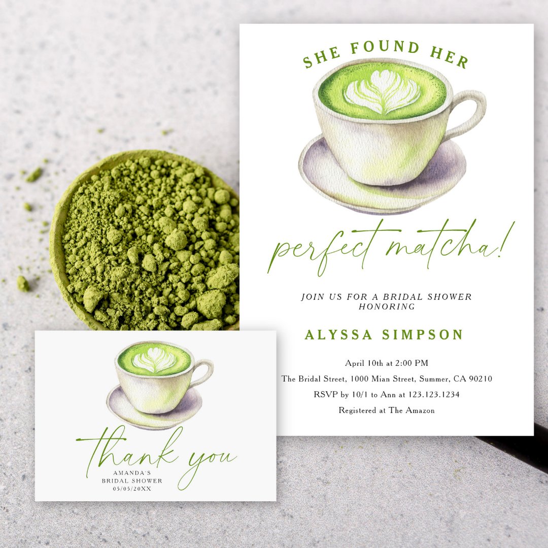 She found her perfect matcha Bridal shower Favor Bag | Zazzle