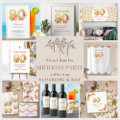 80th Birthday Party Floral Gold Number 80 Backdrop | Zazzle