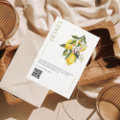 Mediterranean Italy Greece Lemon Vibrant Wedding Invitation | Zazzle