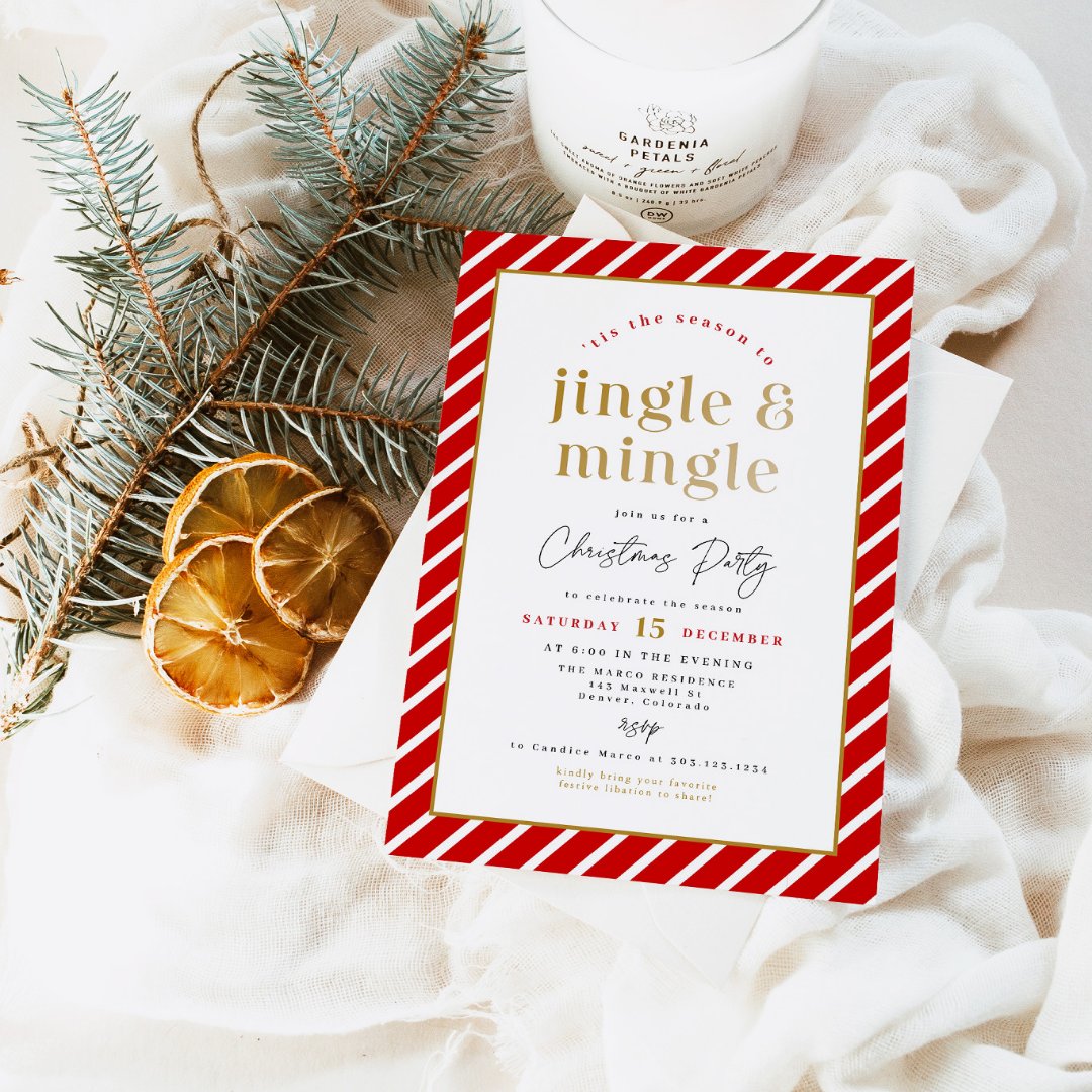 MERI Christmas Eat Drink & Be Merry Food Table Poster | Zazzle