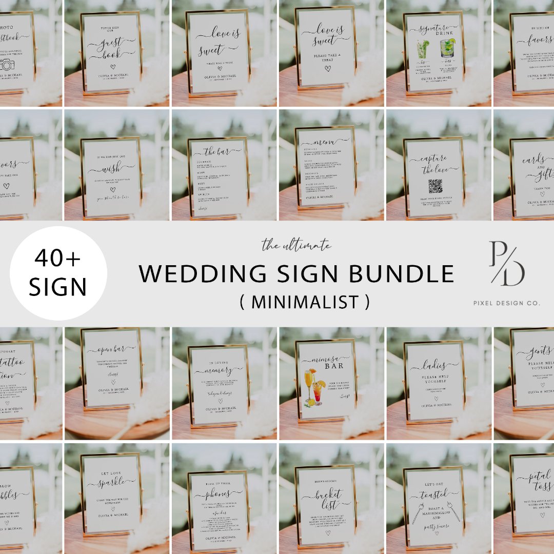 Shuttle Service Sign Wedding Transportation Sign Invitation | Zazzle