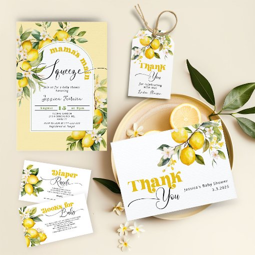 Main squeeze lemon baby trivia game | Zazzle