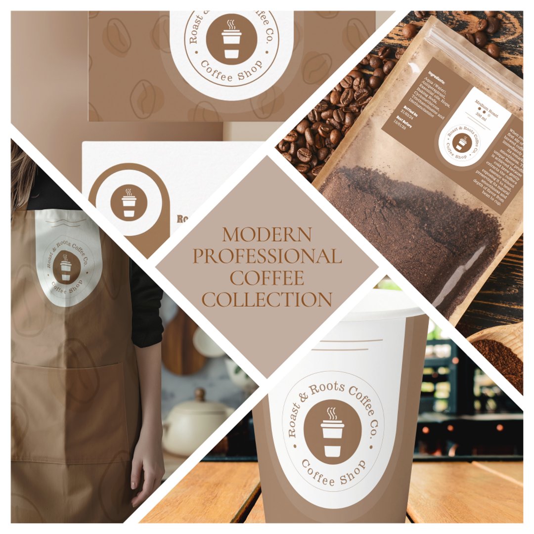 Modern Professional Coffee Badge | Zazzle