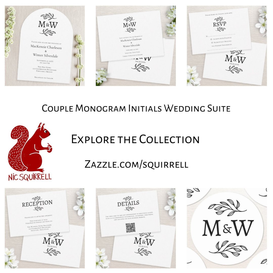 Wedding Couple Monogram Elegant Botanical Wax Seal Stamp | Zazzle