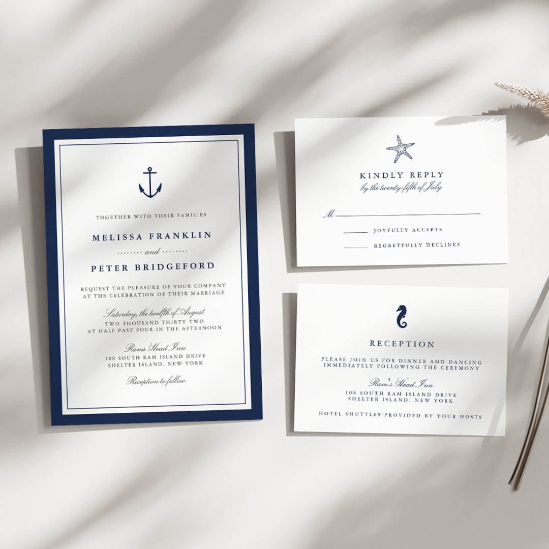 Nautical Anchor Wedding Seating Chart Foam Board | Zazzle