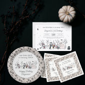 Nightmare Before Christmas Boo Crew Birthday Invitation | Zazzle