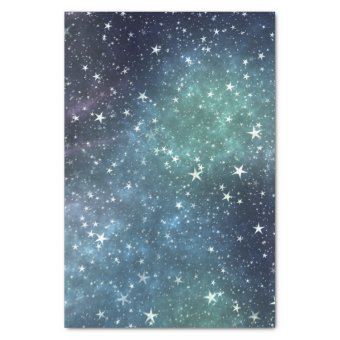 Collection of stars night view tissue paper | Zazzle