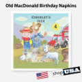 Personalized Old MacDonald's Birthday Card | Zazzle