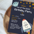 Out of This World Happy Birthday Banner Flags | Zazzle
