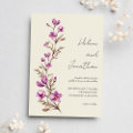 Pastel Wildflower Boho Wedding Save The Date Invitation | Zazzle
