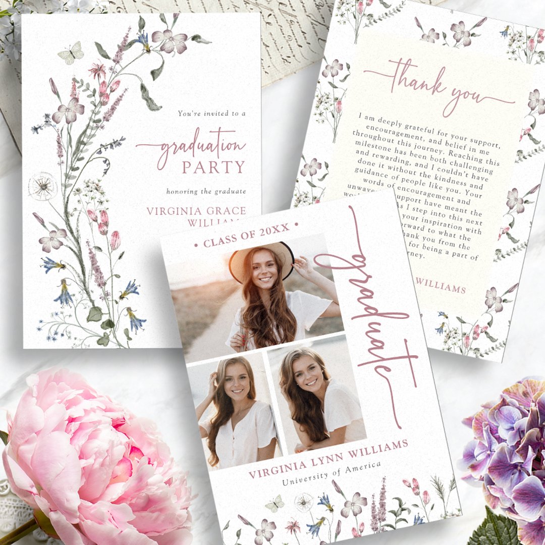 Elegant Graduation Party Invitation | Zazzle