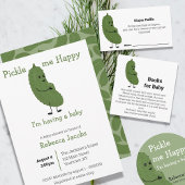 Pickle me happy Baby Shower Invitation | Zazzle
