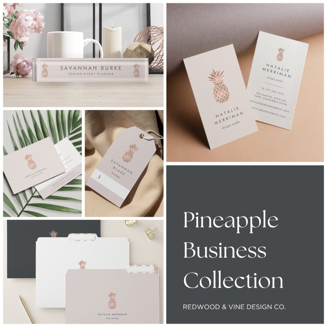 Chic Pineapple Return Address Self-inking Stamp | Zazzle