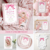 Pink Bow Love Shack Fancy Sweet Thank you Favors Classic Round Sticker ...