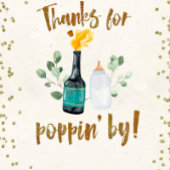 Popping Bottles Cards and Gifts Baby Shower Sign | Zazzle