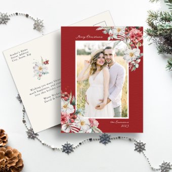 Married and Merry Photo Postcard | Zazzle