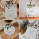 Rustic Holiday Wedding Invitation | Zazzle